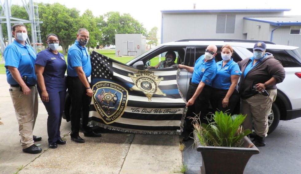 Thank you, Mrs. Louper for Serving SJSO | St. John Parish Sheriff's Office