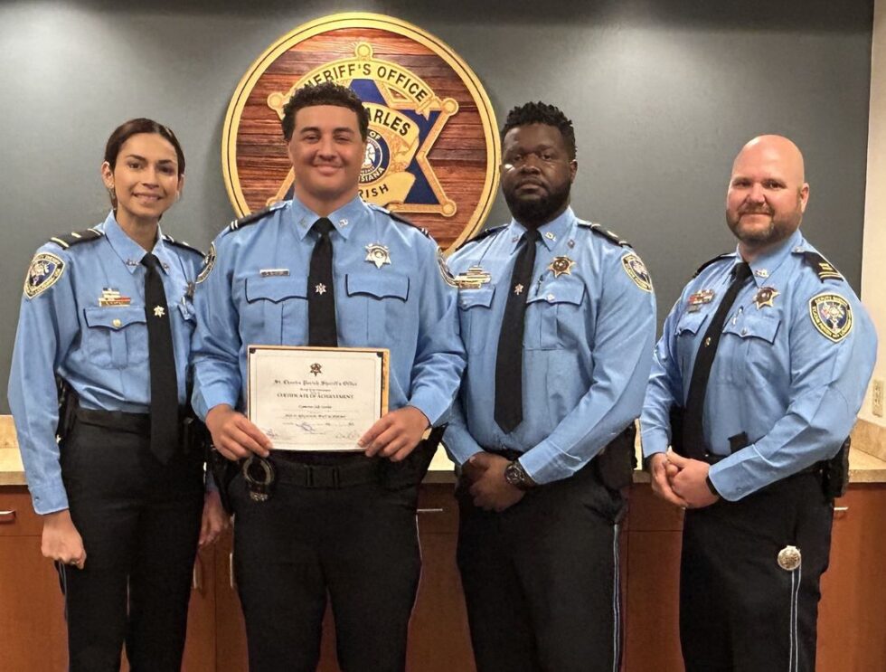 Congrats to Deputy Carrier, New POST Graduate | St. John Parish Sheriff ...