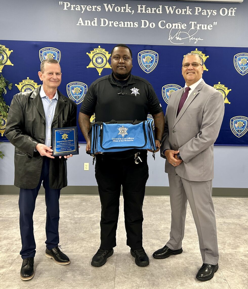 Corporal Brandon Williams Is Officer Of The Fourth Quarter | St. John ...